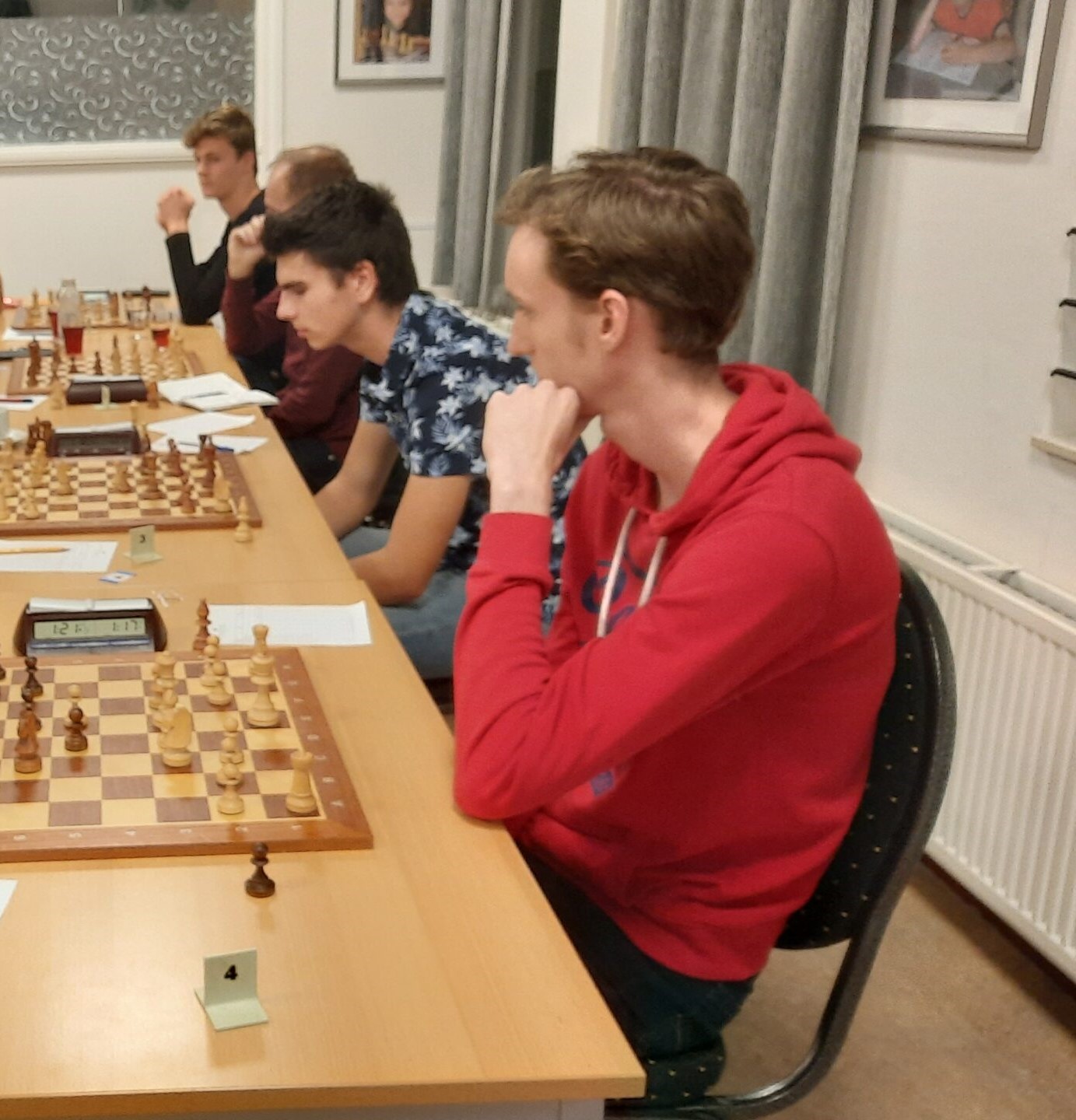 Viertal 2 kampioen! | Schaakvereniging Sliedrecht